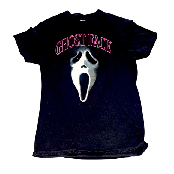 Horror | Shirts | Scream Ghost Face Killer Logo Tee Adult Unisex Medium ...